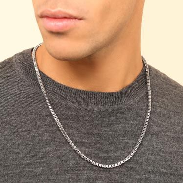 Mens Chains, Sterling Silver Chains For Men – TheChainHut