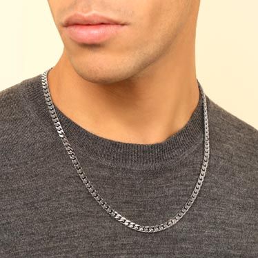 Mens Chains, Sterling Silver Chains For Men – TheChainHut